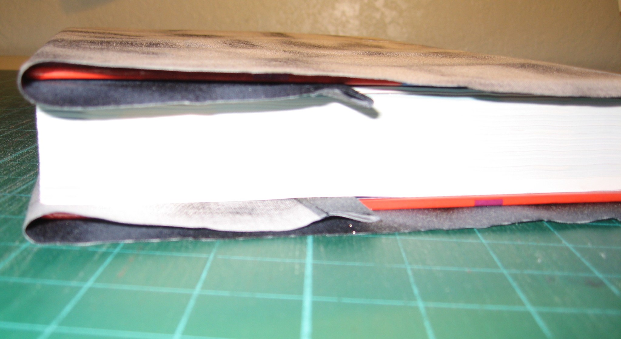 Back To School Craft: Book Cover from a Fabric Remnant | Sewhooked
