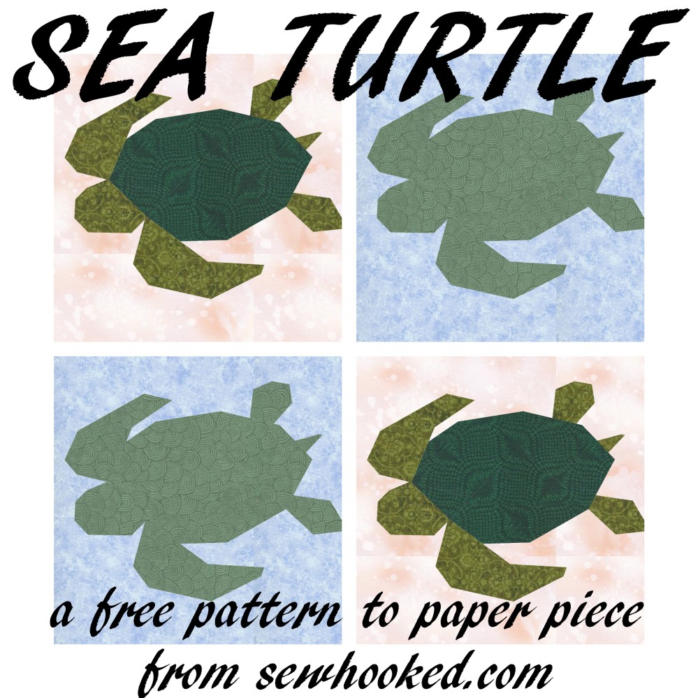 Free Pattern Friday – Sea Turtle | Sewhooked