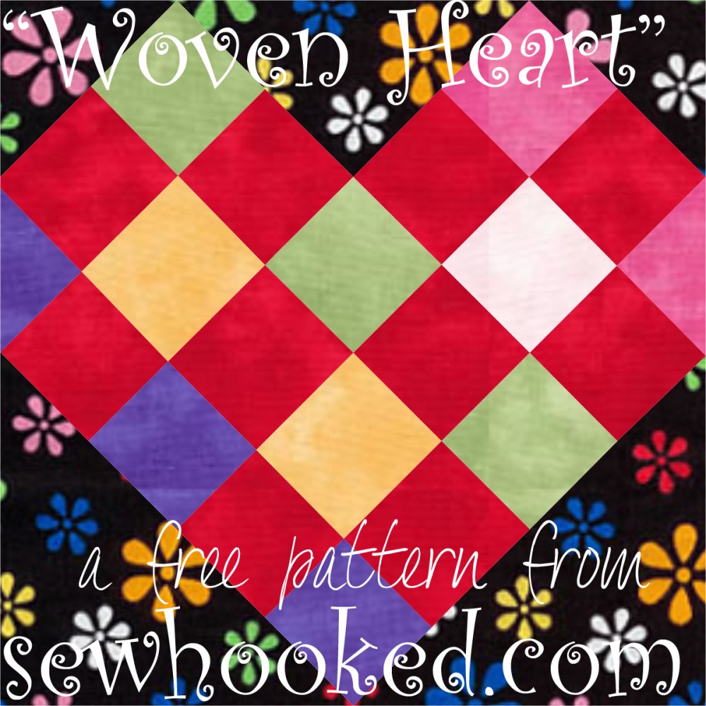 Free Pattern Friday – Woven Heart | Sewhooked