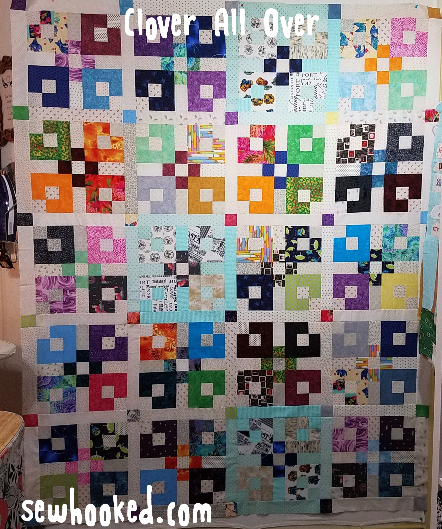 Free Pattern Friday – Clover All Over Quilt | Sewhooked