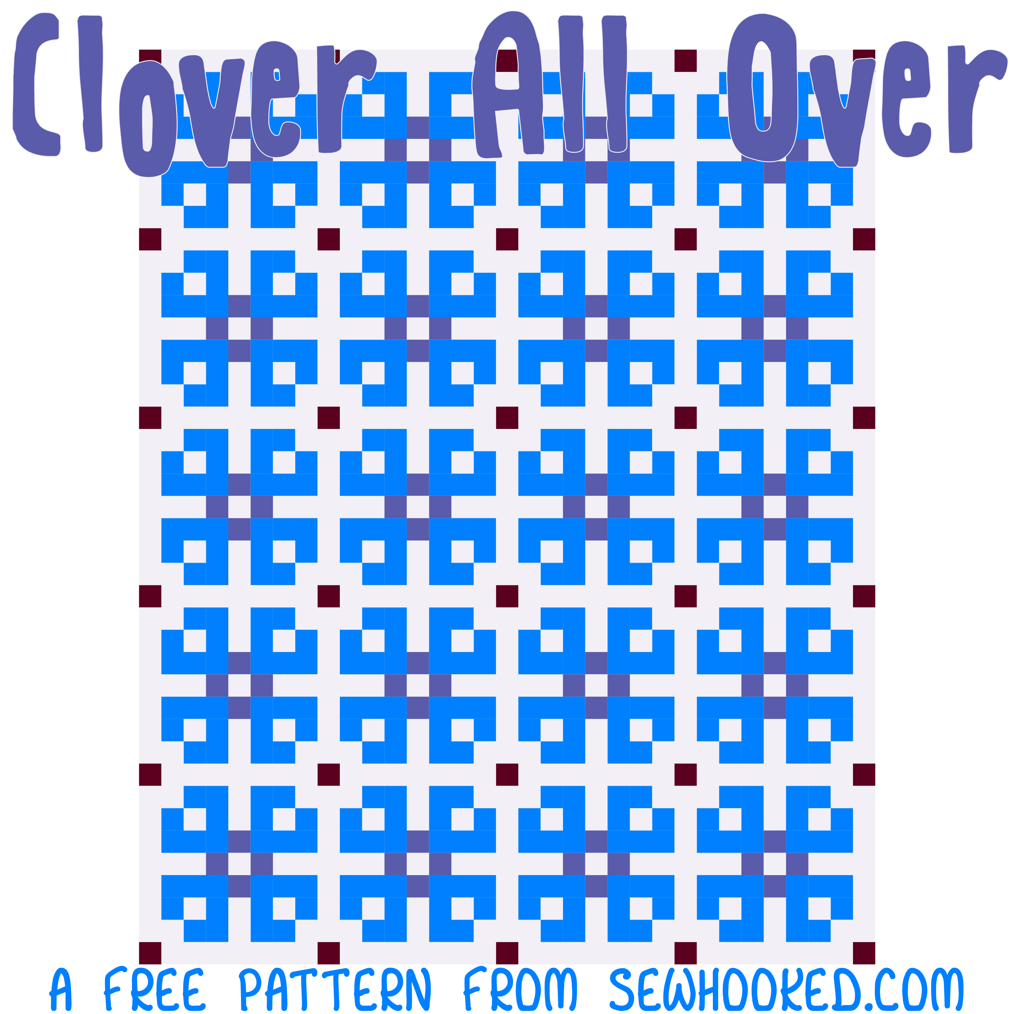 Free Pattern Friday – Clover All Over Quilt | Sewhooked