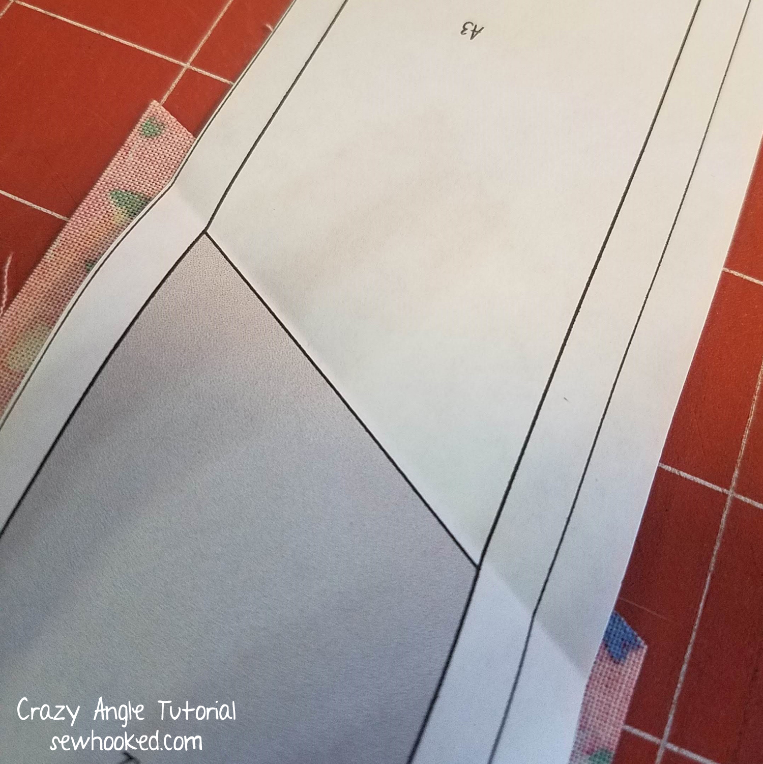 Free Pattern Friday (Gran’s Faux Flowers) + How to Paper Piece Crazy ...