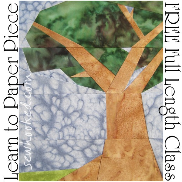 Free Printable Paper Piecing Tutorial | Sewhooked